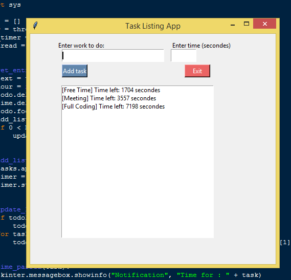 Task Listing App In Python Free Source Code Sourcecodester 9335